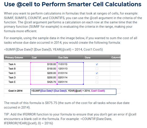 sumif question — smartsheet community