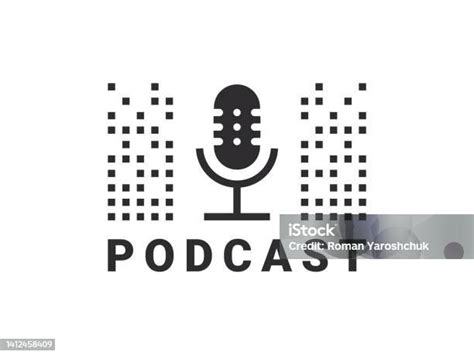팟캐스트 로고 마이크 아이콘입니다 팟캐스트 라디오 아이콘입니다 스튜디오 마이크 아이콘 벡터 일러스트 레이 션 가수에 대한 스톡 벡터 아트 및 기타 이미지 Istock