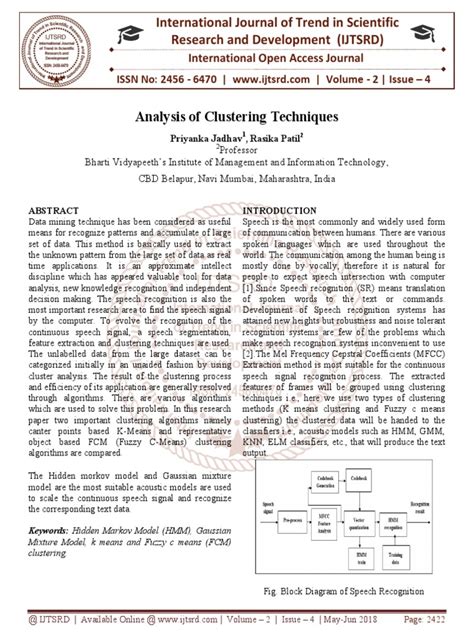 analysis of clustering technique pdf cluster analysis image