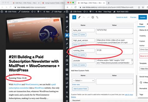 How To Use Native Custom Fields In Wordpress And 5 Useful Examples