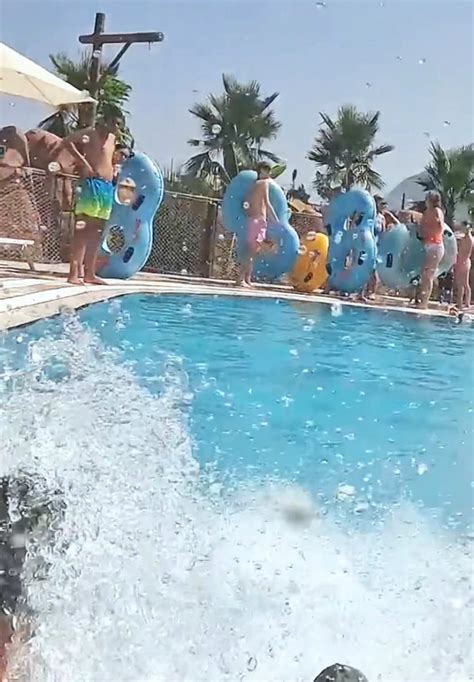 Challenge Yourself At The Water Slide Tiktok