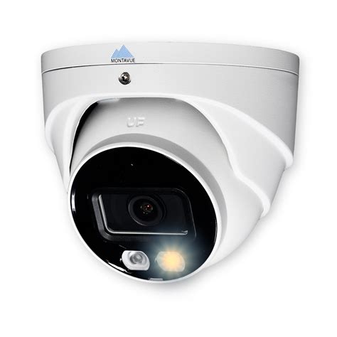 Mtt8095 8mp 4k Turret Security Camera With Smd And Smart Dual Illum