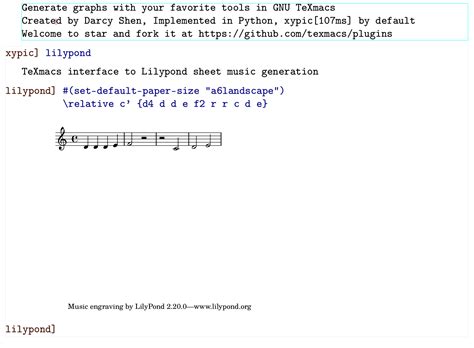 write music in texmacs graphics gnu texmacs forum