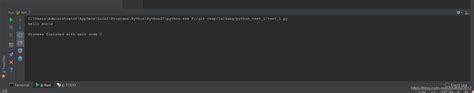 Idea里的第一个python程序idea 编写python代码 Hellword Csdn博客
