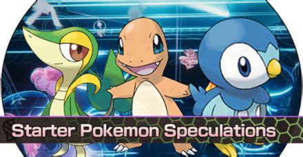 Starter Pokemon Speculations Pokemon Legends Z A｜game8