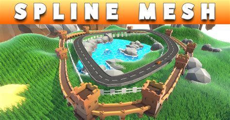 Spline Mesh Level Design Unity Asset Store