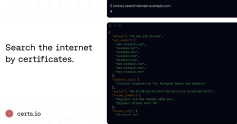 The Best Source For Tls Certificates Across The Internet