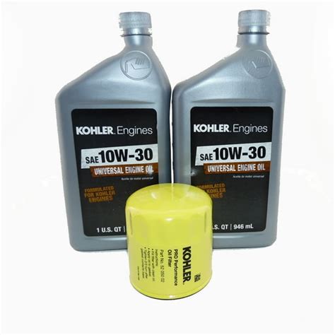 Kohler 10w30 Oil