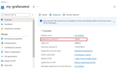以程式設計方式呼叫 Grafana Api Azure Managed Grafana Microsoft Learn
