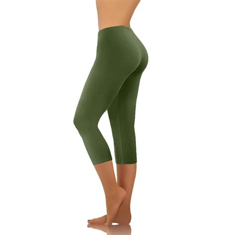Whlbf Womens Plus Size Yoga Pants Solid Span High Waist Wide Leg