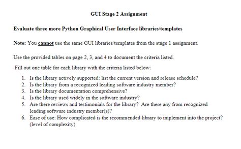 Solved For This Portion Of The Graphical User Interface