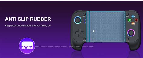 Hellcool Mobile Gaming Controller For Iphone And Android Phone Controller For Ps Remote Play Xbox