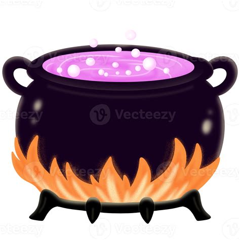 Halloween Witch Cauldron 47921132 Png