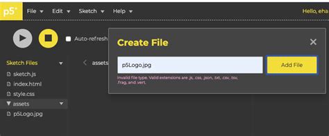 Uploading File Problem · Issue 4467 · Processingp5js · Github