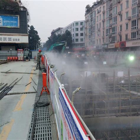 围挡喷淋 湖北现场围挡喷淋系统批发 武汉特锐洁 八方资源网