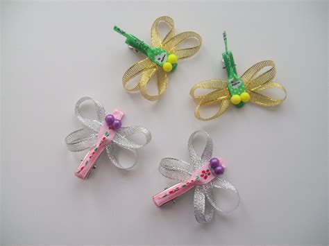 Заколка "Стрекоза"