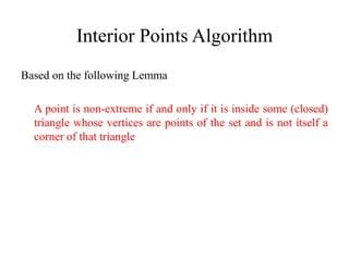 Convex Hull Algorithms Pptx