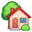 🏡 House With Garden Emoji Copy And Paste Emoji Stock