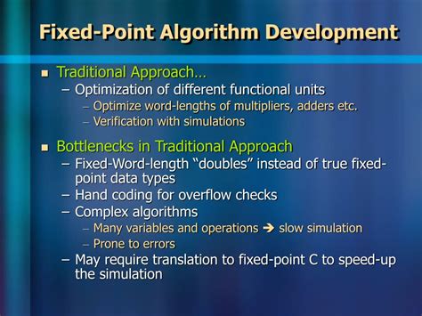 Ppt Matlab As A Development Environment For Fpga Design Powerpoint Presentation Id554970