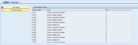 tracing a program with the abap debugger script sap community