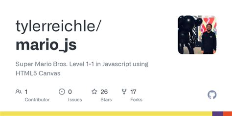Github Tylerreichlemariojs Super Mario Bros Level 1 1 In