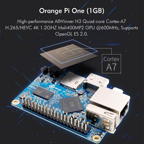 Orange Pi Lite 512mb Ram H3 Quad Core Processor Roboway