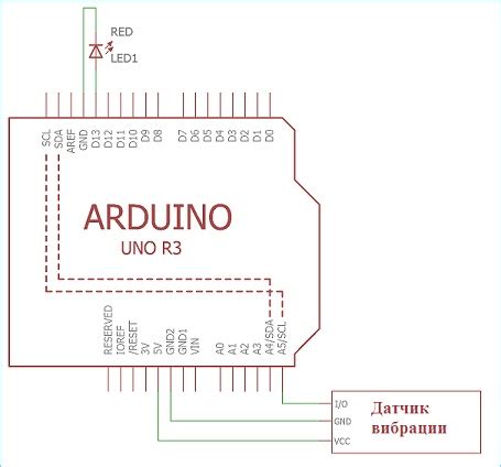 Датчик тряски ардуино