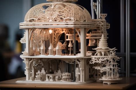Premium Ai Image Creating Complex Objects With A 3d Printer