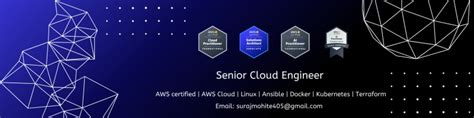 Suraj Mohite Sr Cloud Engineer Managing Cloud Infrastructure And Operations 3x Aws