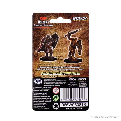 Dandd Nolzurs Marvelous Miniatures Death Knight And Helmed Horror 73399