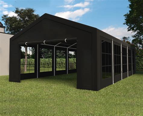 Partytent 5x10m Zwart Semi Professioneel Koop Een Partytentnl