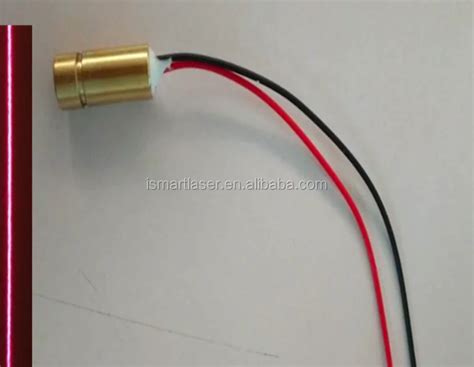 9x21mm Red Line Laser Diode Module 5mw For Laser Industry