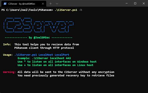 Psransom Powershell Ransomware Simulator With C2 Server Hakin9 Magazine