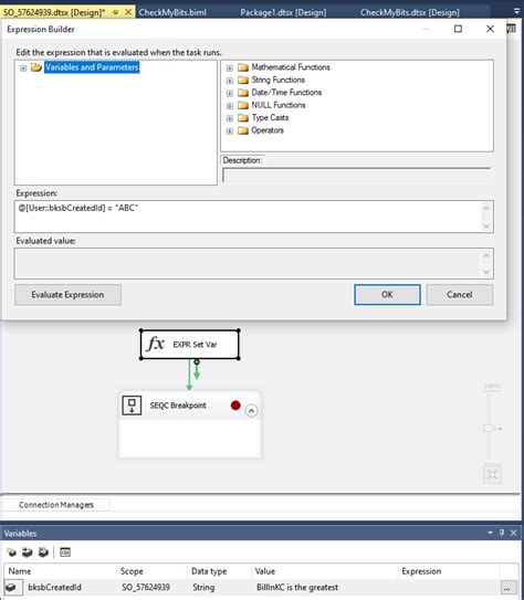 C Having A Problem Populating A Dts Variable Stack Overflow