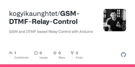 Github Kogyikaunghtet Gsm Dtmf Relay Control Gsm And Dtmf Based Relay Control With Arduino