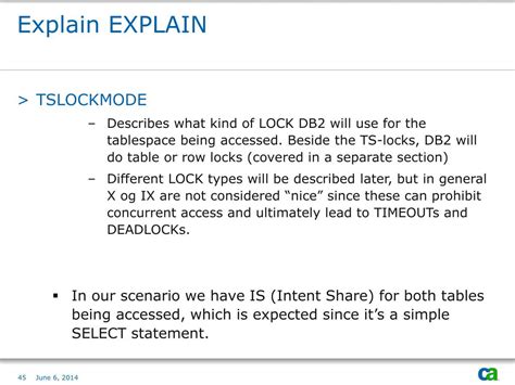 Ppt Explain Db2 Explain Explanations Powerpoint Presentation Free