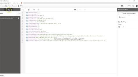 15 Qliksense Script Editor Overview Youtube