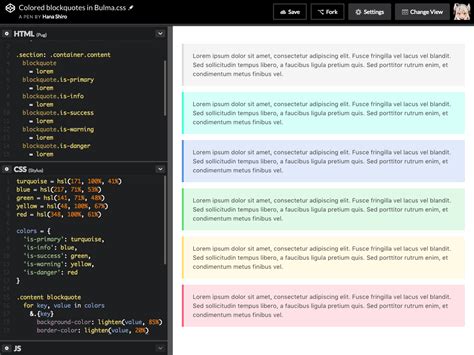 Suggestion Colored Blockquotes In `content` · Issue 1239 · Jgthms