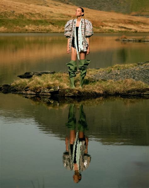 Binx Walton In Peak Season Outdoor Elegance By Malick Bodian For