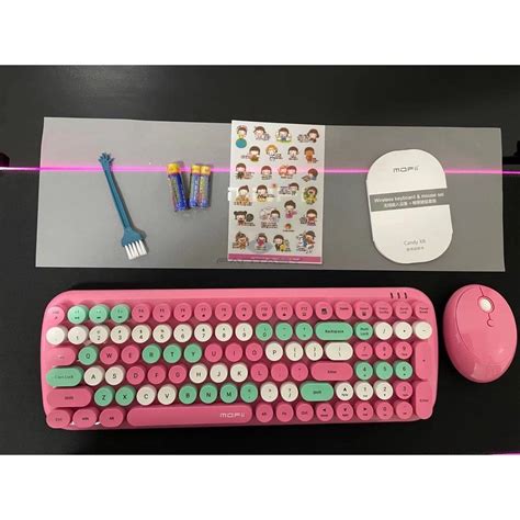 Mofii Candy Xr 2 4g Wireless Keyboard And Mouse Combo Cute Keyboard