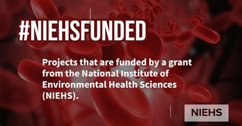 National Institute Of Environmental Health Sciences Niehs On Linkedin Niehsfunded