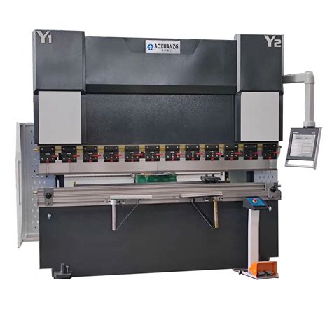 Buy New Steel Hydraulic Press Brake Y1 Y2 X And R 4 Axis And Crowing