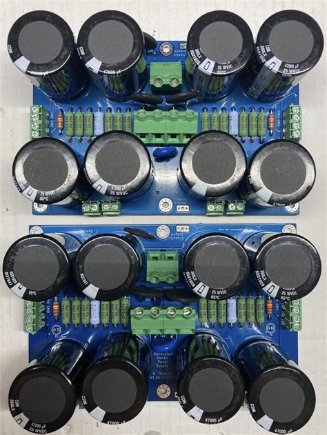 Stereo Class A Dual Rail Decoupled Power Supply PCB Kit Etsy