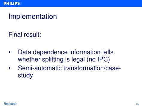 Ppt A Process Splitting Transformation For Kahn Process Networks