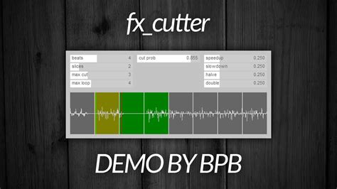 Fx Cutter Loop Slicer Vst Plugin Demo Youtube