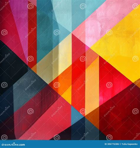 Geometric Shapes Interact Dynamically Forming An Engaging Visual