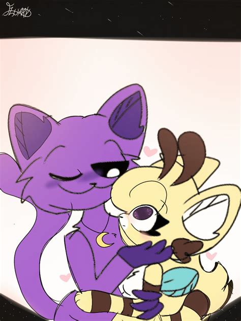 Catnap X Catbee 33 By Animesdibujos On Deviantart
