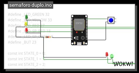 Semaforo O Wokwi Esp32 Stm32 Arduino Simulator