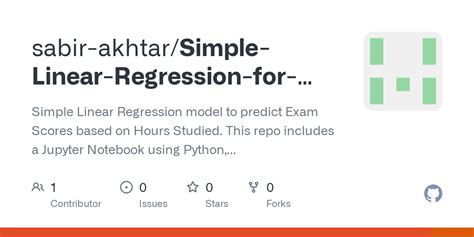 Github Sabir Akhtarsimple Linear Regression For Exam Scores Simple