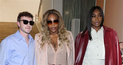 Paul Mescal Rocks A Pair Of Striped Short Shorts To The Gucci Fashion Show Alongside Serena